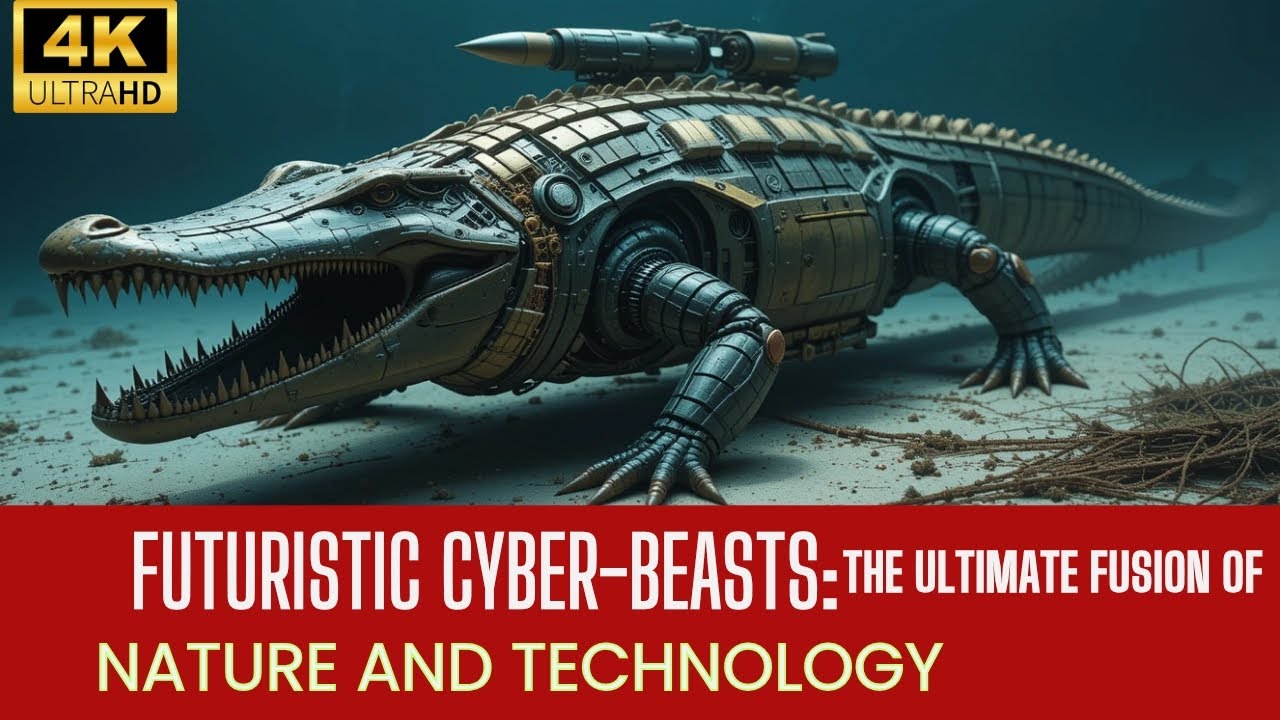 Futuristic Cyber-Beasts: The Ultimate Fusion of Nature and Technology # ...