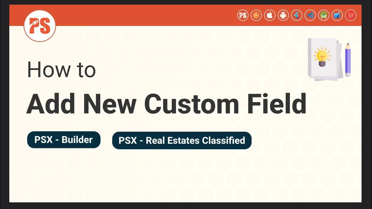Adding new custom field - YouTube