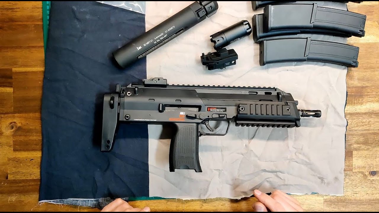 VFC MP7 V2 GBB upgrade project - Part 1 - YouTube