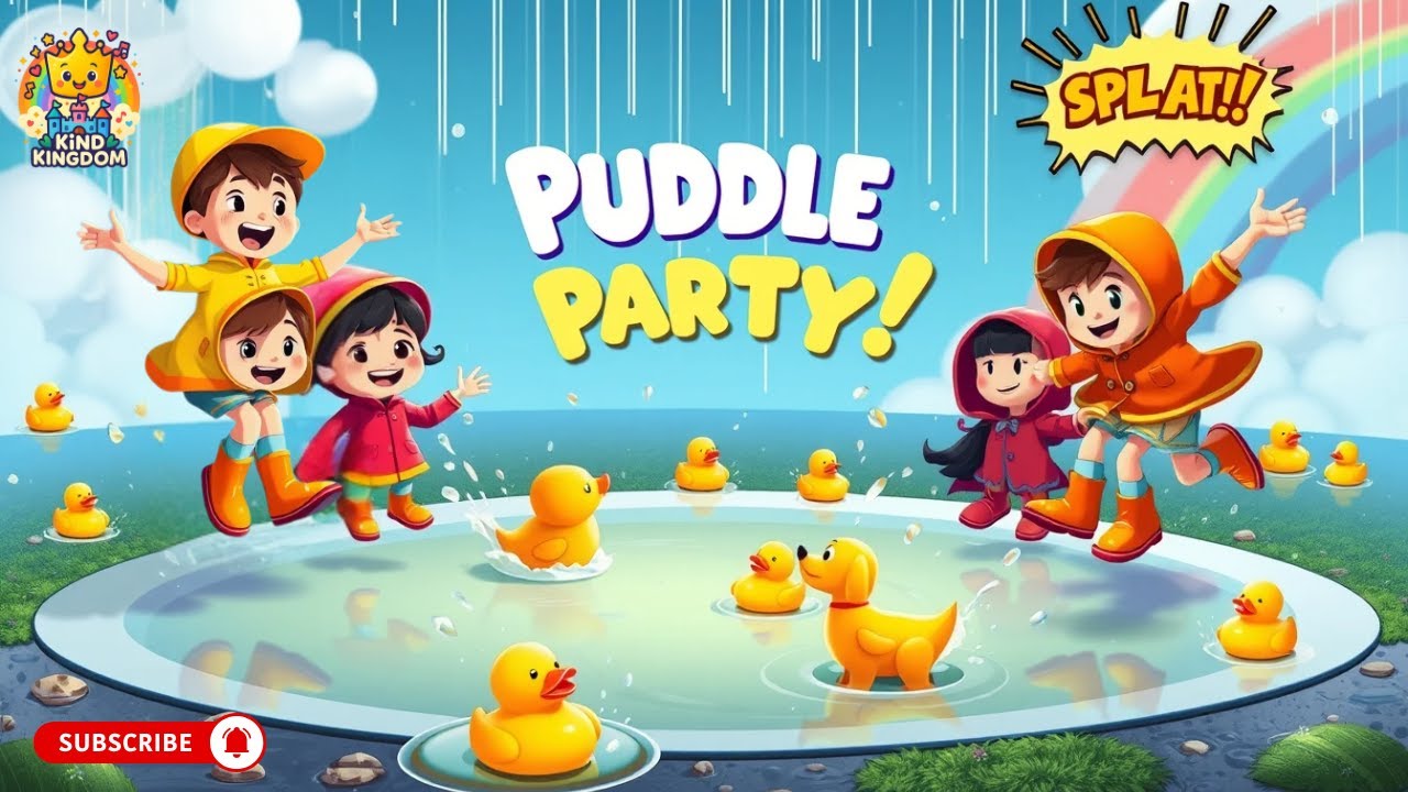 Puddle Party | ‪‪‪‪@kindkingdomrhymes | Nursery Rhymes & Kids Songs ...