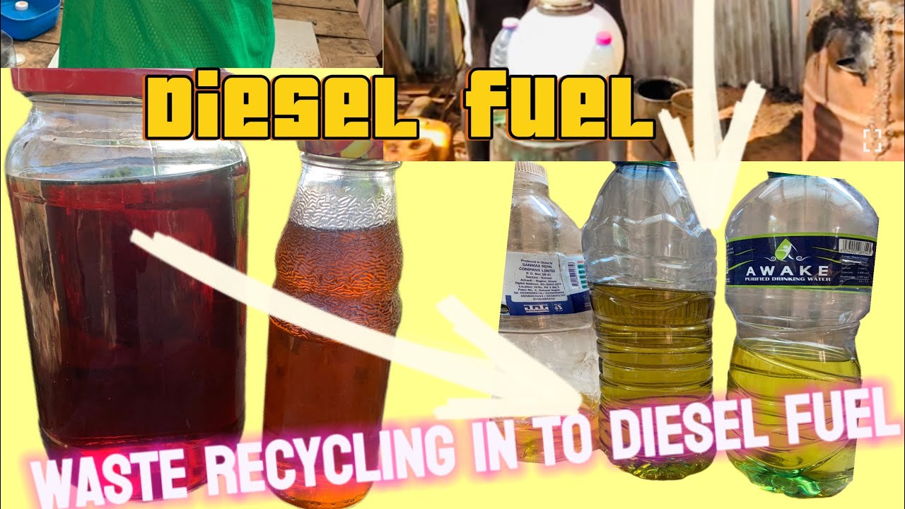 I Built A Machine That Turns Trash Into Diesel Fuel - YouTube