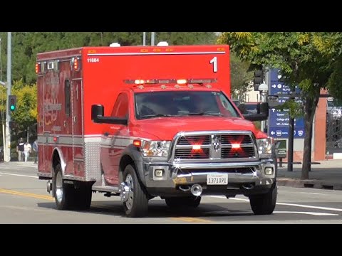 LAFD Old Rescue 1 Transporting - YouTube
