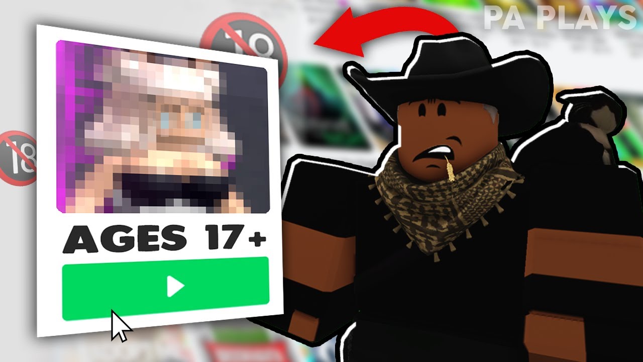 Playing Roblox 17+ Games | Not What You Would Expect - YouTube