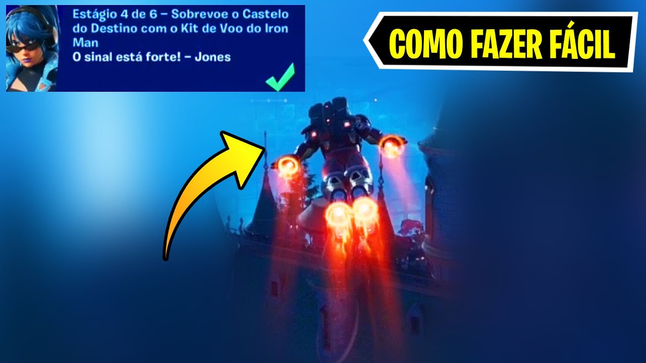 SOBREVOE O CASTELO DO DESTINO COM O KIT DE VOO DO IRON MAN - YouTube