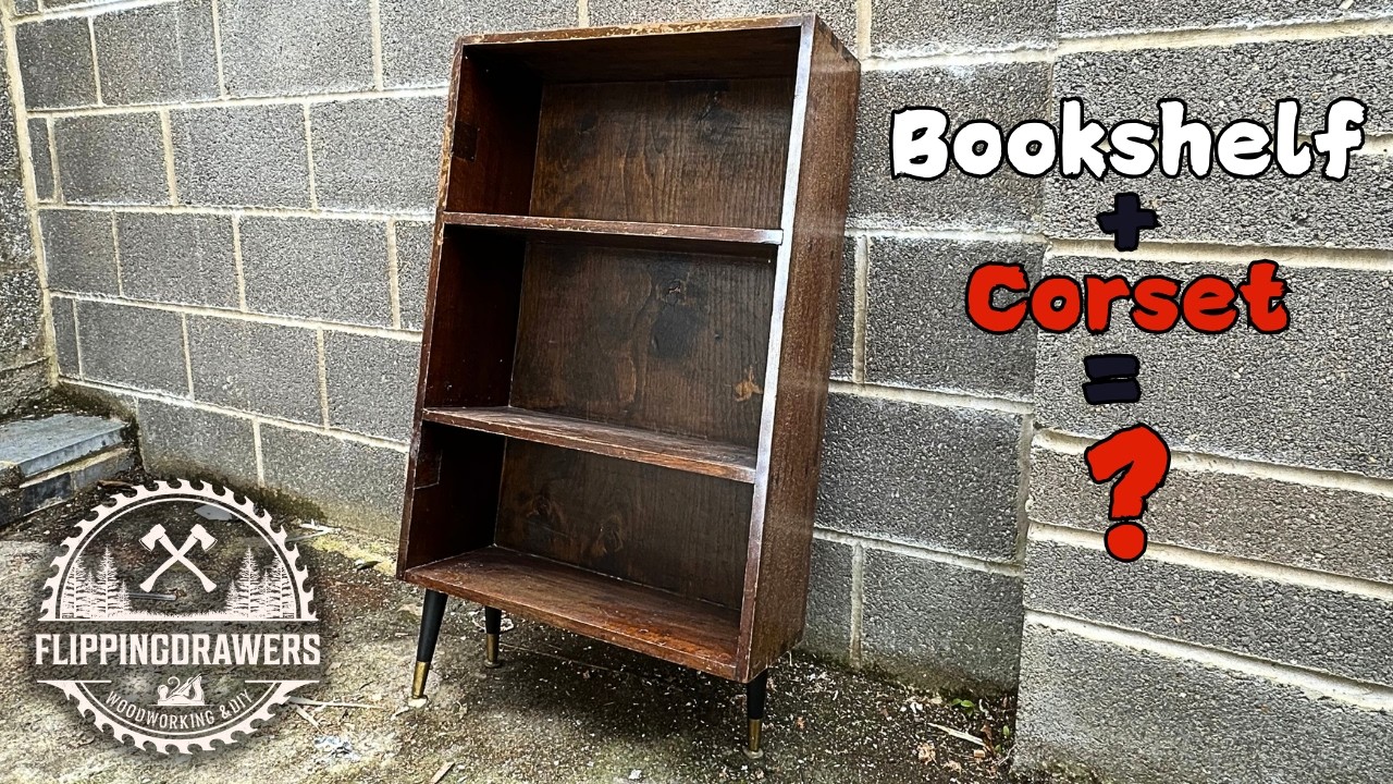 Corset lace bookcase thingy restoration 🤭 - YouTube