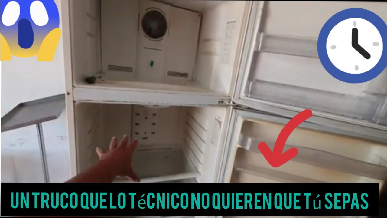 Por qué mi nevera no enfría abajo y congela arriba y Cómo resolver el ...