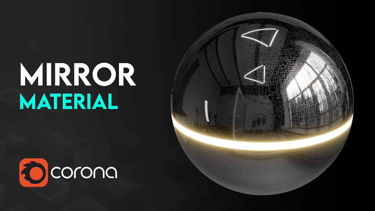3Ds Max | How To Create a Mirror Material | Corona Renderer Archviz ...