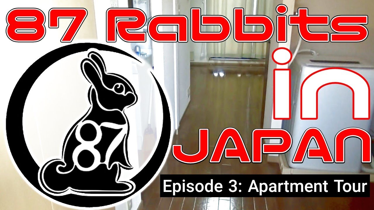 87 Rabbits in Japan: Episode 3- Apartment Tour - YouTube