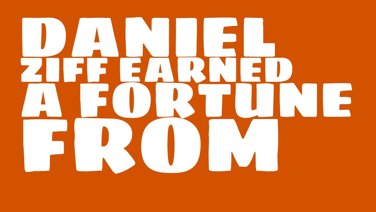 Daniel Ziff: 2017 Net worth - YouTube