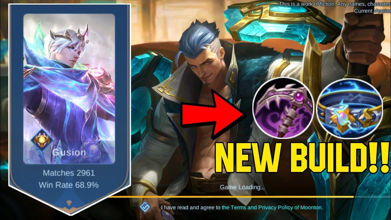 Gusion BEST Build For New UPDATE! - YouTube