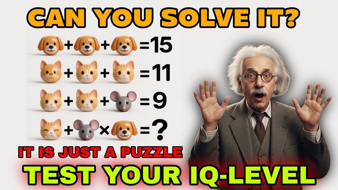 Test Your IQ LEVEL ? If you Have ! - YouTube
