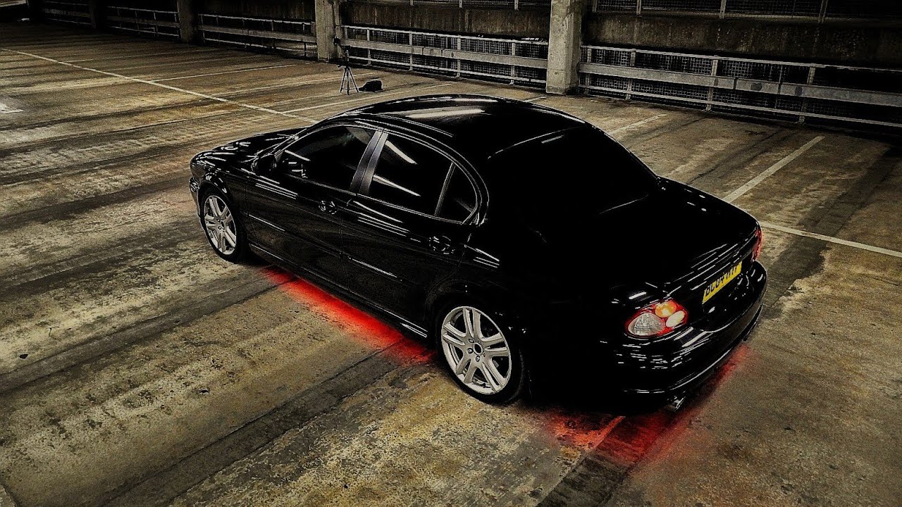 jaguar X Type with X-Lyte custom lighting - YouTube