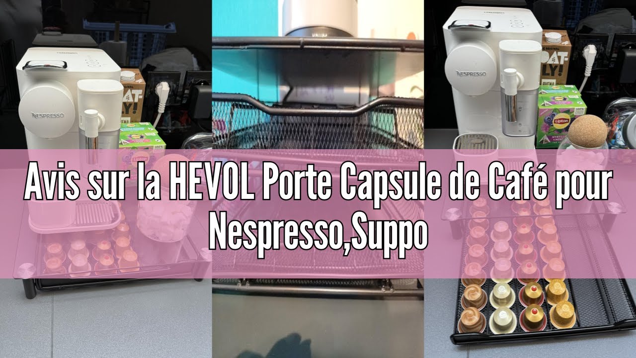 Avis sur la HEVOL Porte Capsule de Café pour Nespresso,Support à ...
