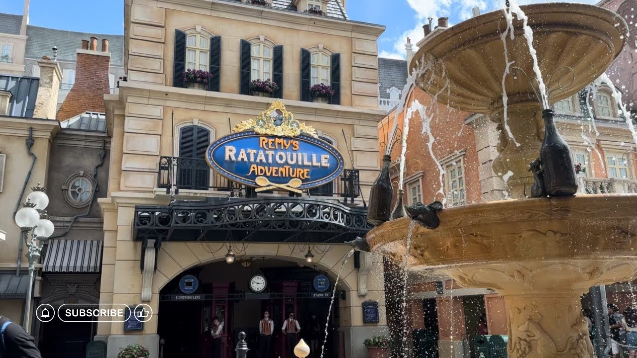 Remy's Ratatouille Adventure Ride POV | Disney World Full Experience ...
