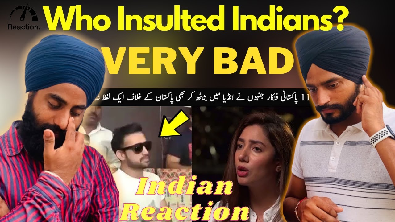 Indian Reaction on 11 Pakistani Actors Who Insulted Indians On Live TV ...