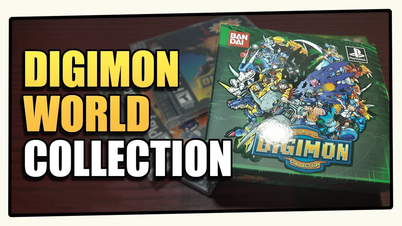 Digimon World Collection PS1 - BOX INCRÍVEL - YouTube