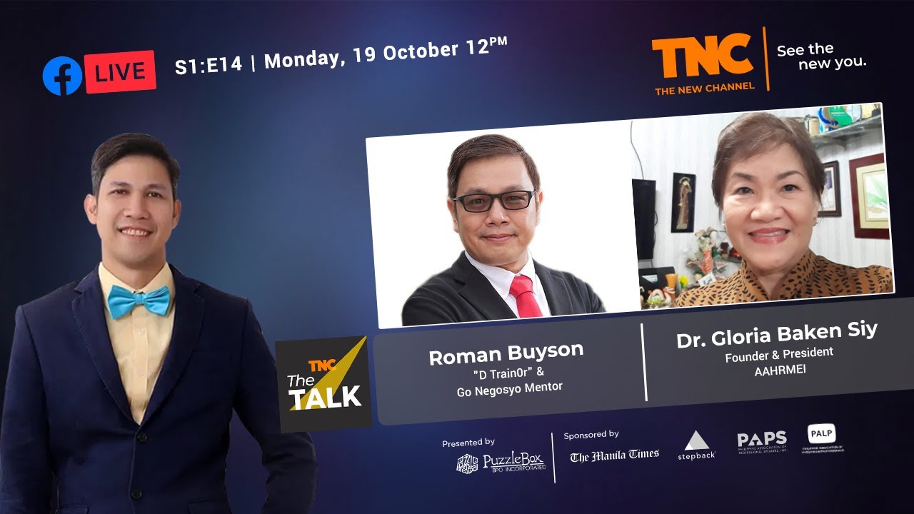 S1 Ep. 14 | Roman Buyson & Dr. Gloria Baken Siy on The Talk with Dennis ...