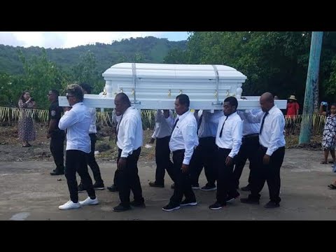 Funeral State Parade for Bishop Emeritus Amando Samo in Chuuk State ...