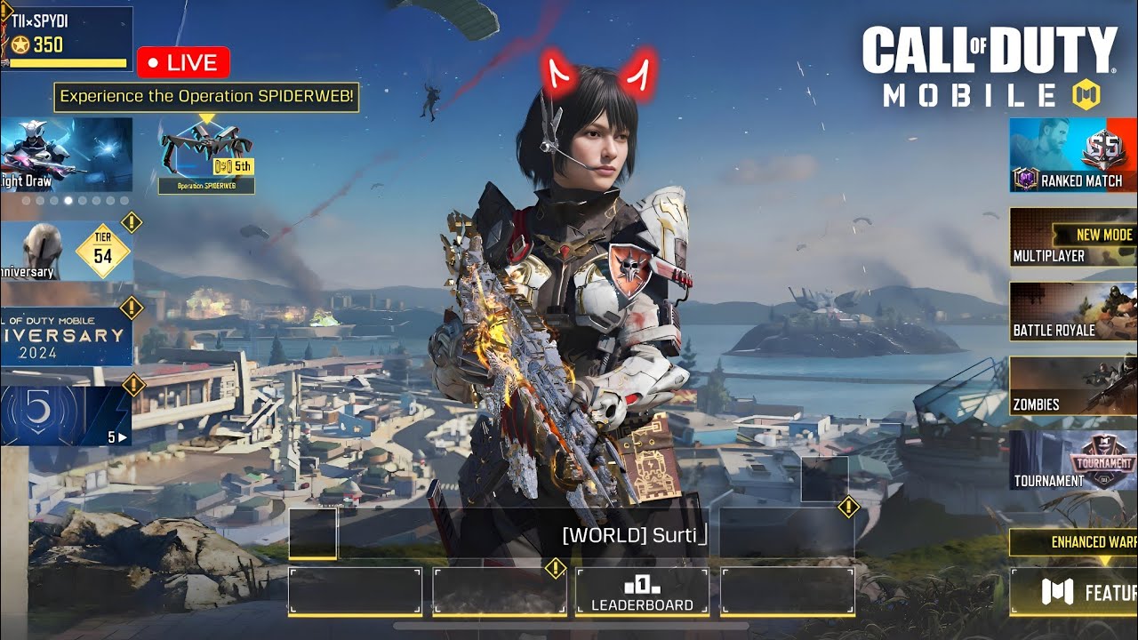 🔴CODM LIVE - *NEW URBAN TRACKER DRAW 🤩 1ST SPIN LUCK | DOMINATION w ...