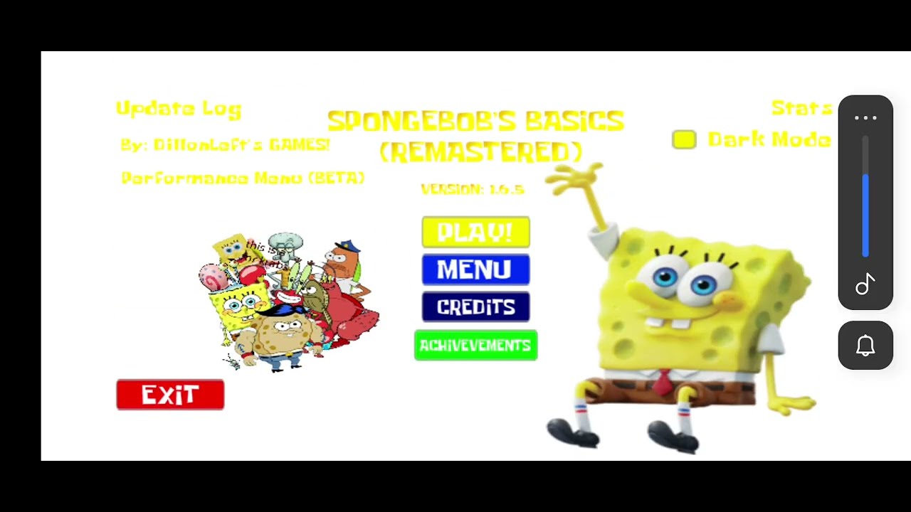 SpongeBob basics remastered android port - YouTube