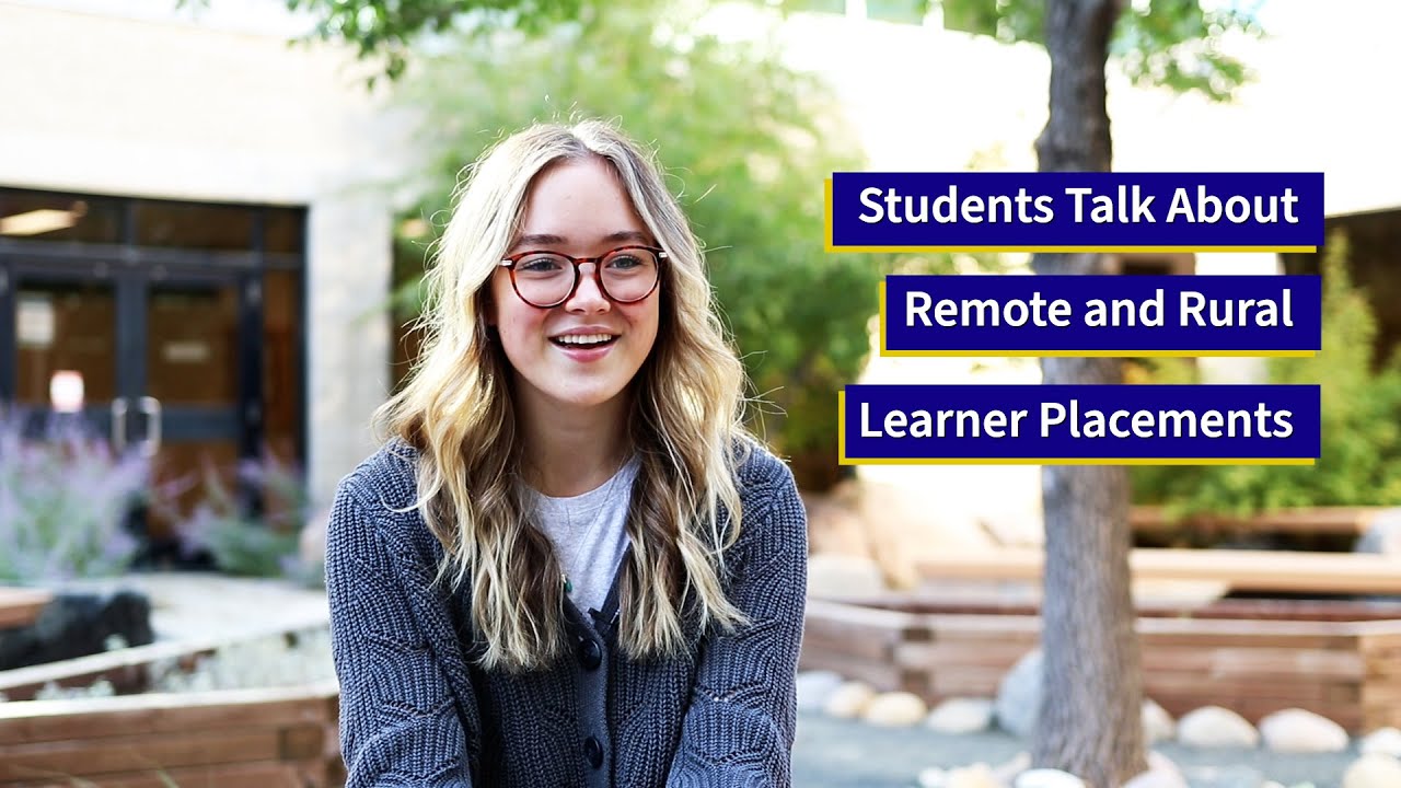 Remote and Rural Learner Placements - YouTube