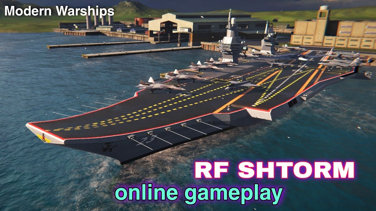 Modern Warships: RF SHTORM in action. online gameplay. - YouTube