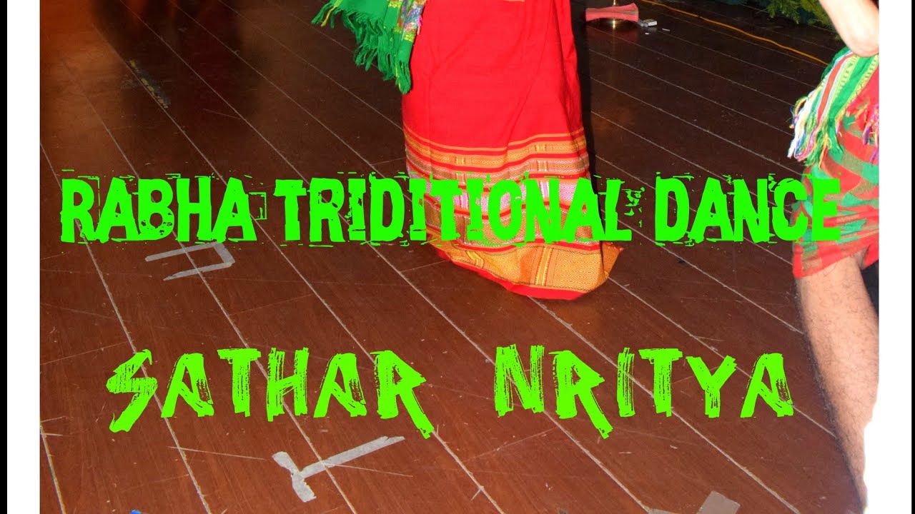 Rabha triditional dance "Sathar Nritya" - YouTube