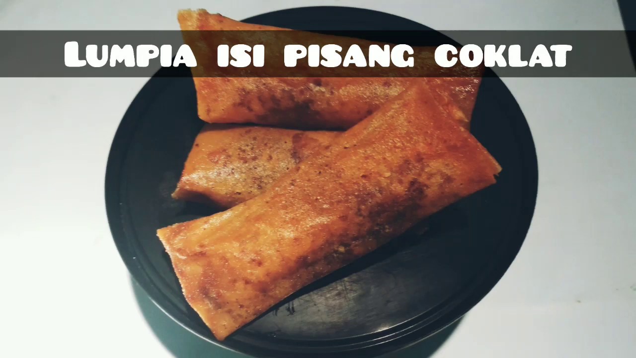 piscok simple | Banana Spring Roll - YouTube