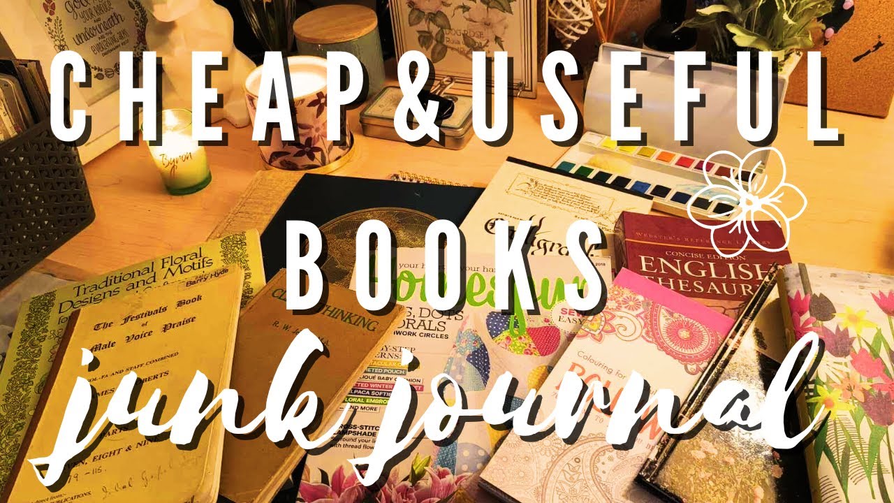 📚📚📚 Cheap & Useful books to look for in a THRIFT shop for junk journal ...
