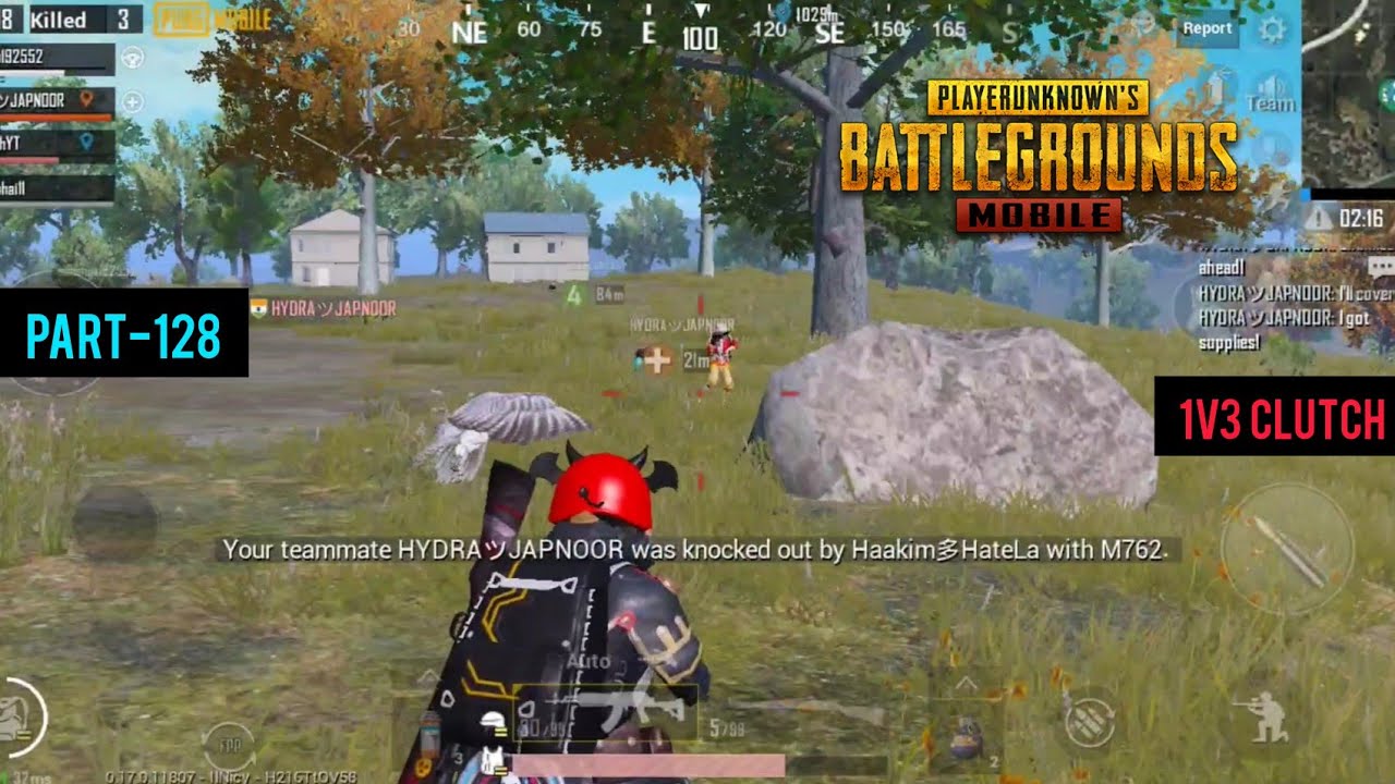 1 vs 3 Clutch | Squad | Erangel Gameplay | PUBG Mobile - AkhiLesh YT - YouTube