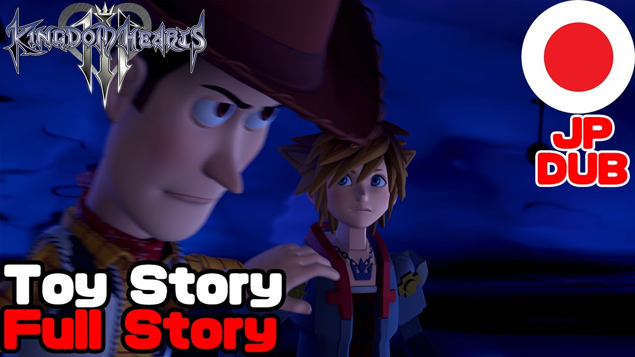 Toy Story(Toy Box) Full Story COMPLETE 4K | Kingdom Hearts 3(Japanese w ...