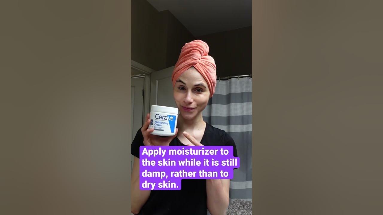 How To Use Moisturizer Dermatologist Drdrayzday Skincaretips Shorts