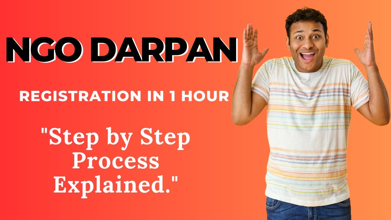 NGO Darpan Registration Process Step by Step | Complete Guide with Live ...