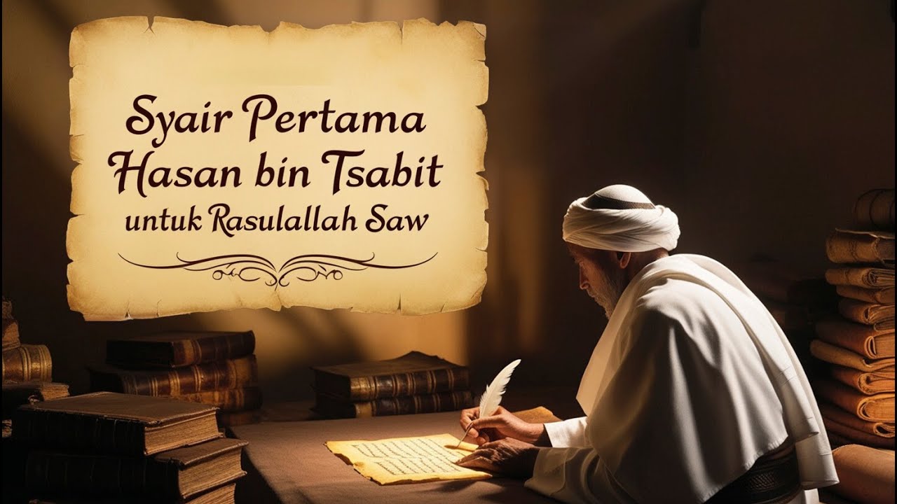 Syair Pertama Hasan bin Tsabit untuk Rasulallah SAW - Hikmah Buya Yahya ...