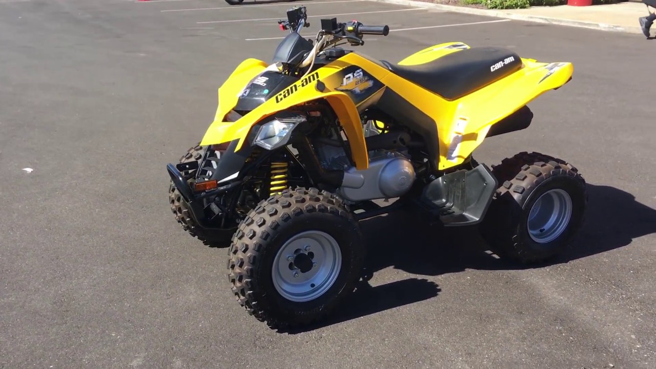 2017 CAN-AM DS 250 U022904 - YouTube