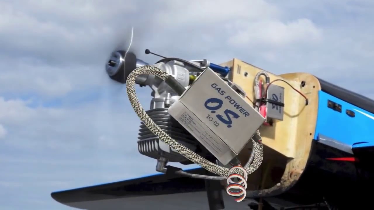 OS Engine O.S. GT60 60cc Gas Airplane Engine 38600 V1 - YouTube