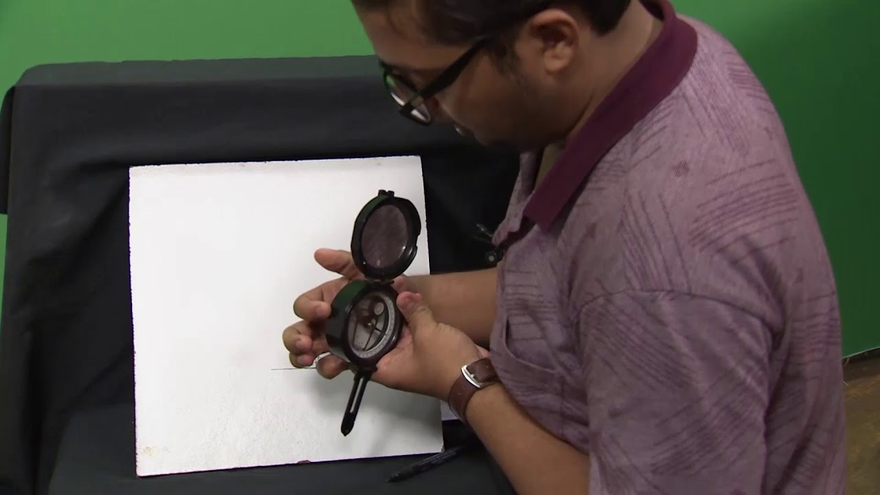 How to measure Strike-dip-pitch/rake-plunge: Lecture-04 - YouTube