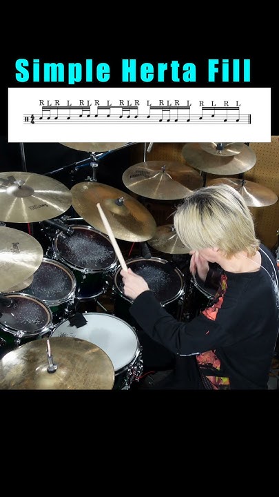 Simple Herta Fill snare drum technique フィルイン 叩いてみた。 Drum Fill in #drums #sakaedrums #drumbeats ...