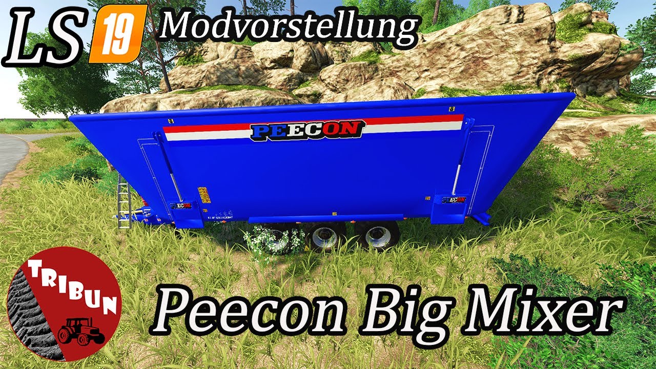 LS19 Modvorstellung | Peecon Big Mixer Wagon | FARMING SIMULATOR 19 ...