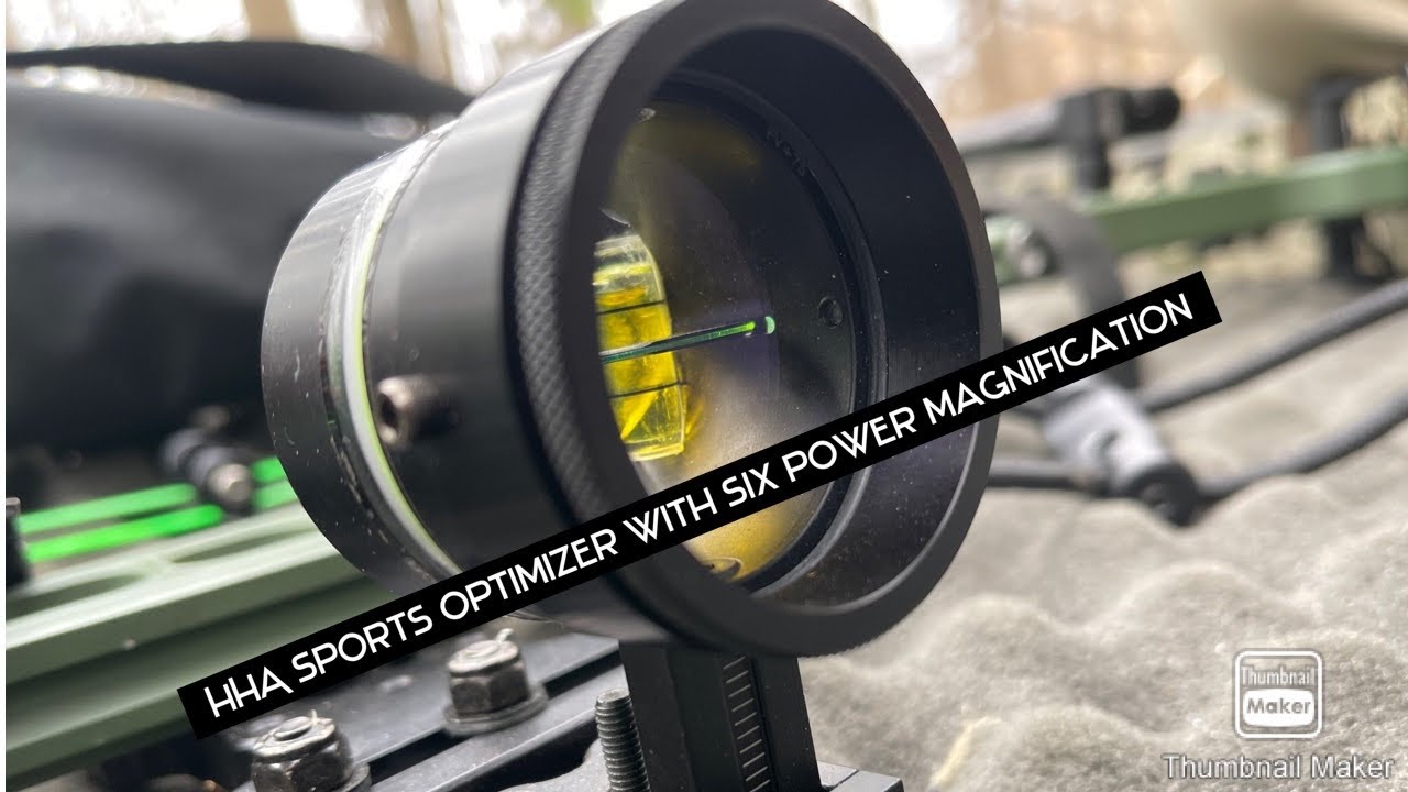 HHA Optimizer Lite Single Pin With magnification - YouTube