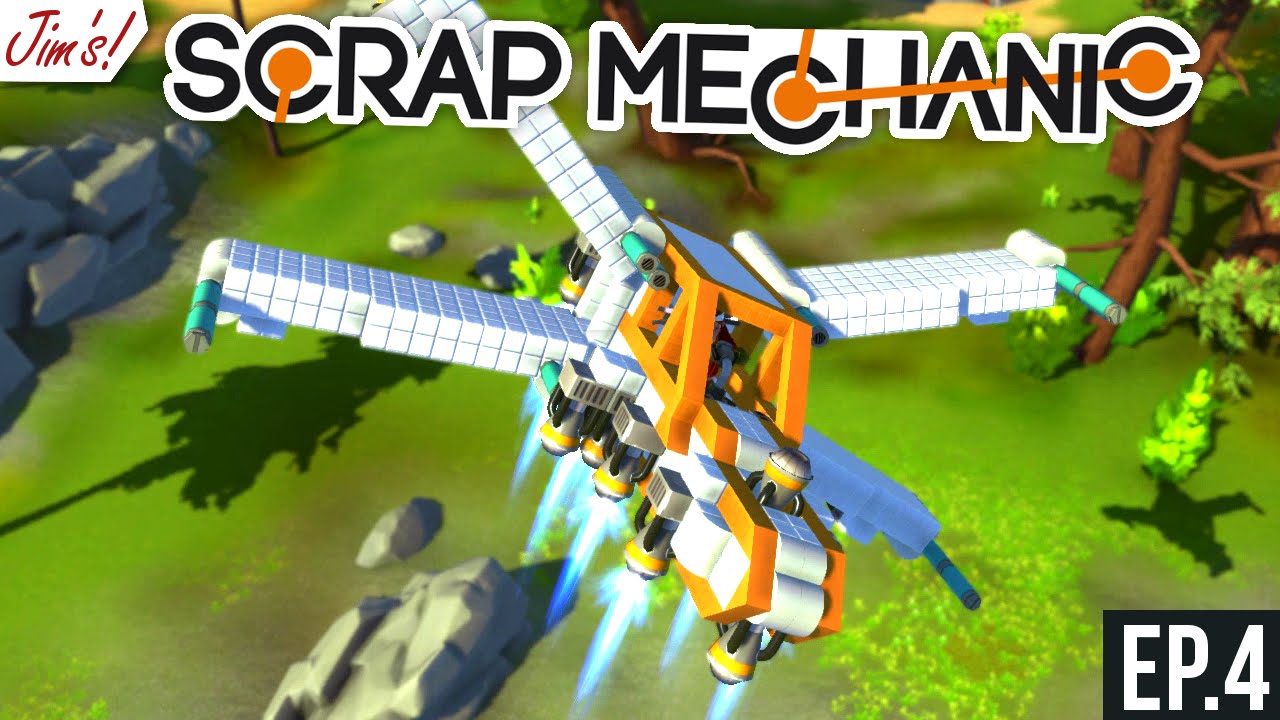 Scrap Mechanic - X-Wing Build! - YouTube