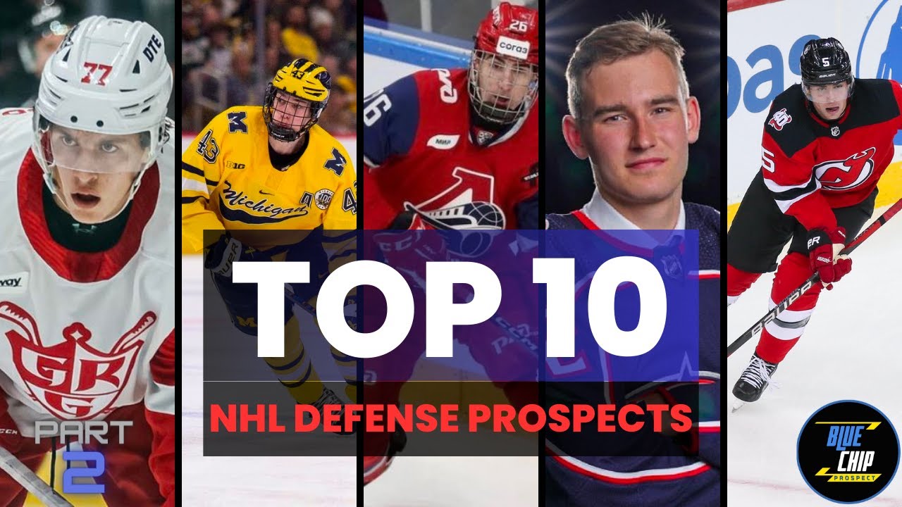 Top 10 Defense Prospects in The NHL | Part 2 - YouTube