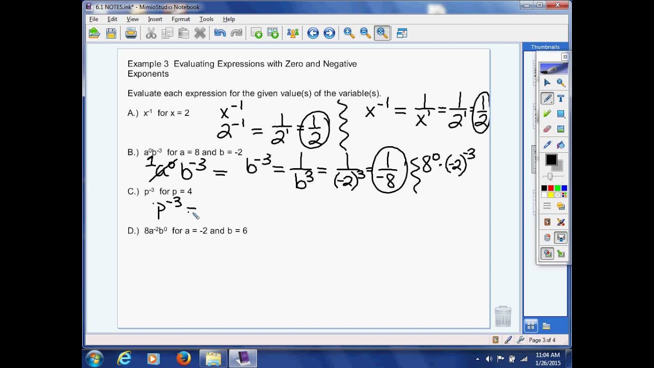 6 1 Example 3 Evaluate Expressions With Exponents YouTube 6-1-example-3-evaluate-expressions-with-exponents-youtube