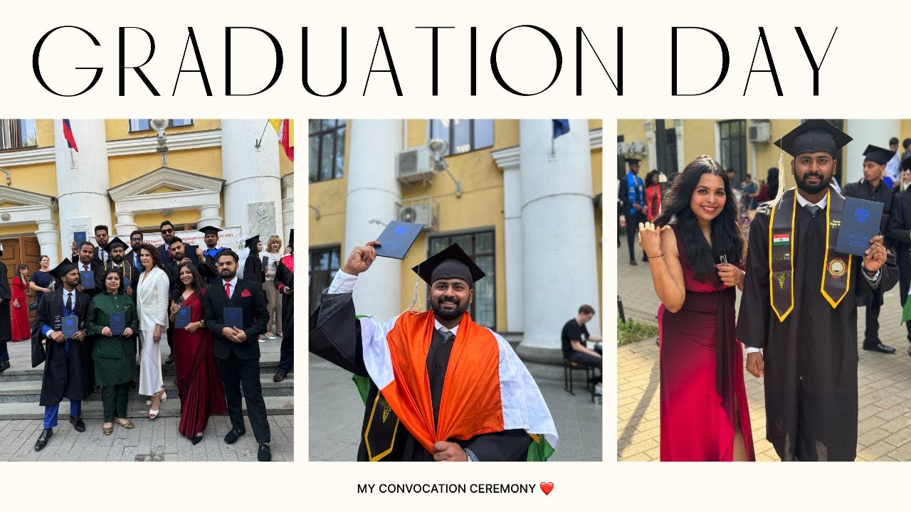 My MBBS Graduation Ceremony 2024 | Voronezh State Medical University # ...