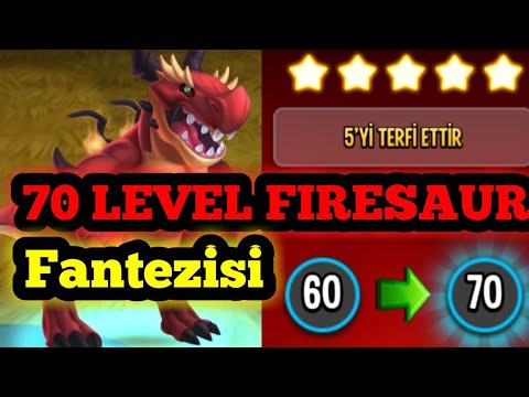 Firesaur Max Level (Rank 5) - Monster Legends Türkçe - YouTube