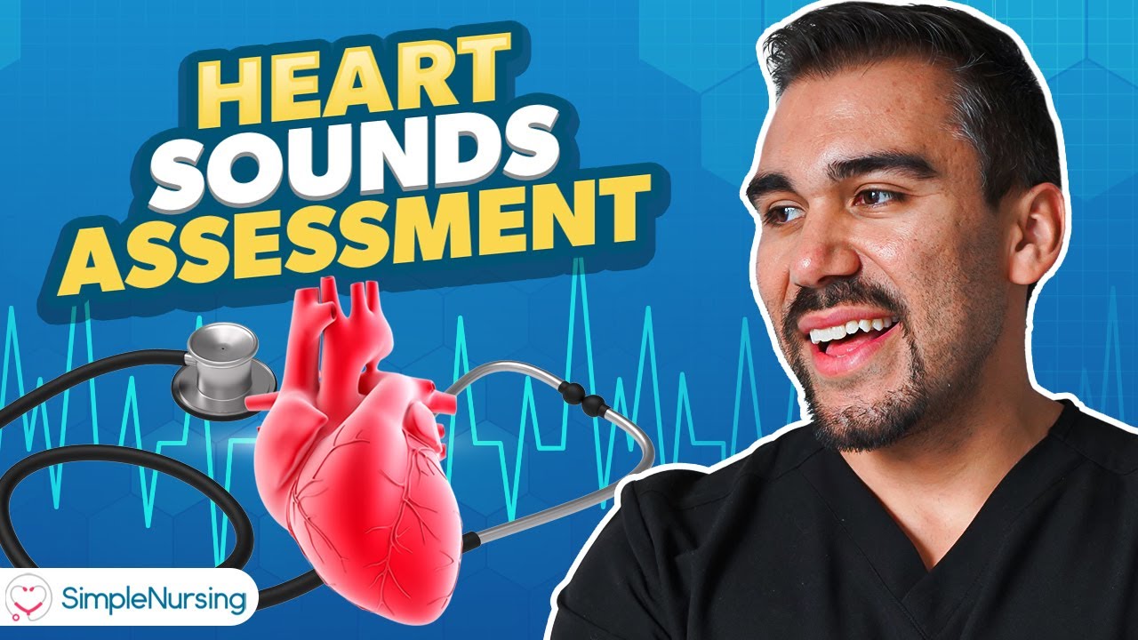 Heart Sounds Health Assessment DEMO | Nursing Student Assessment EASY ...