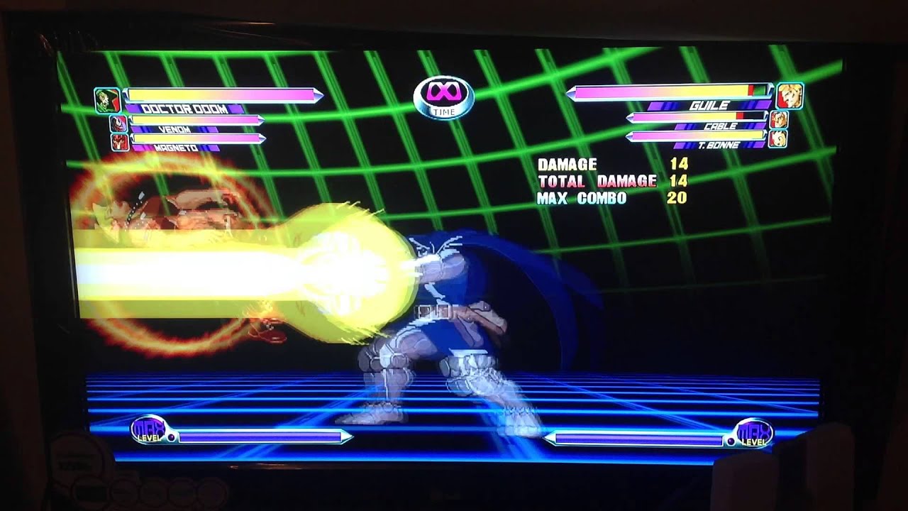 MvC2 Dr. Doom Guard Break - YouTube