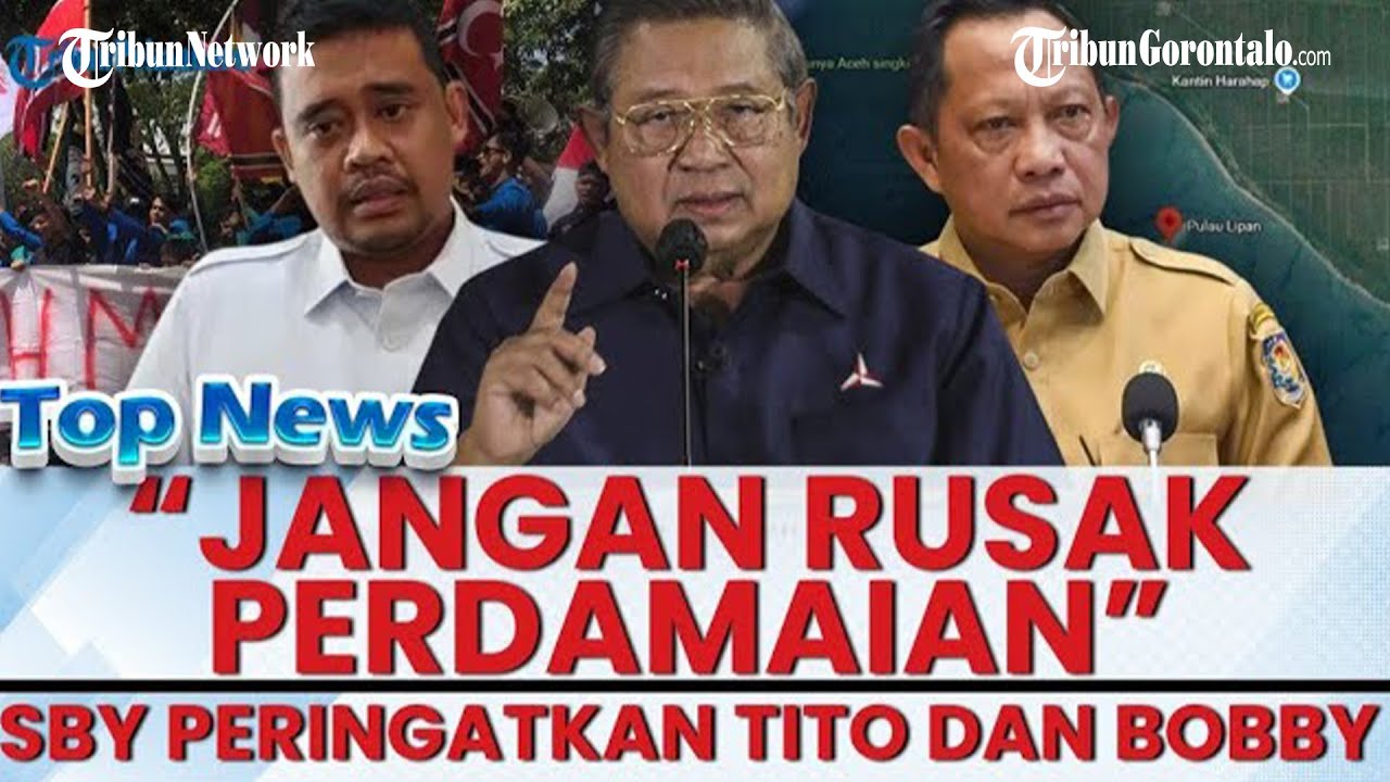 🔴 PERINGATAN KERAS SBY ke Jenderal Tito & Bobby Soal Kisruh 4 Pulau ...