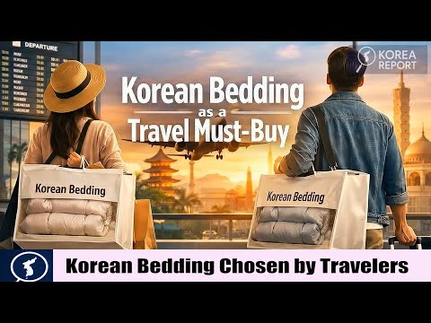 Korean Bedding Chosen by Travelers