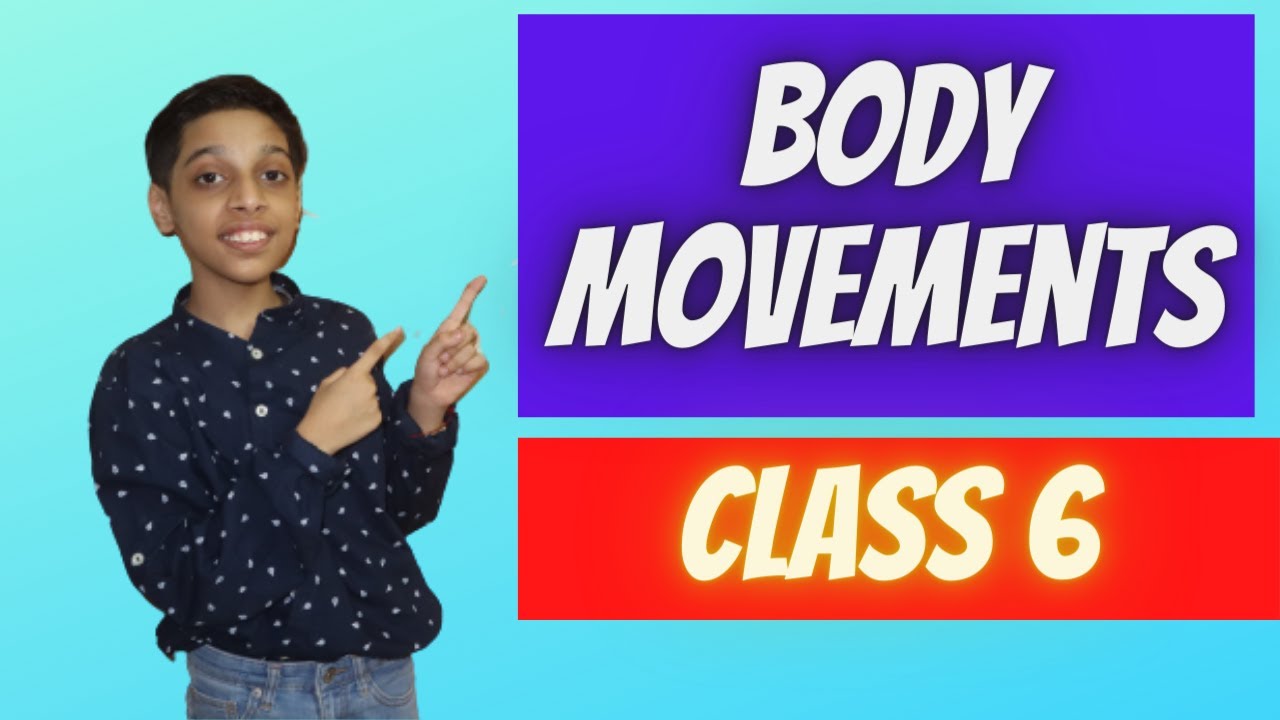 body movements class 6 science | body movements in English | chapter 8 ...